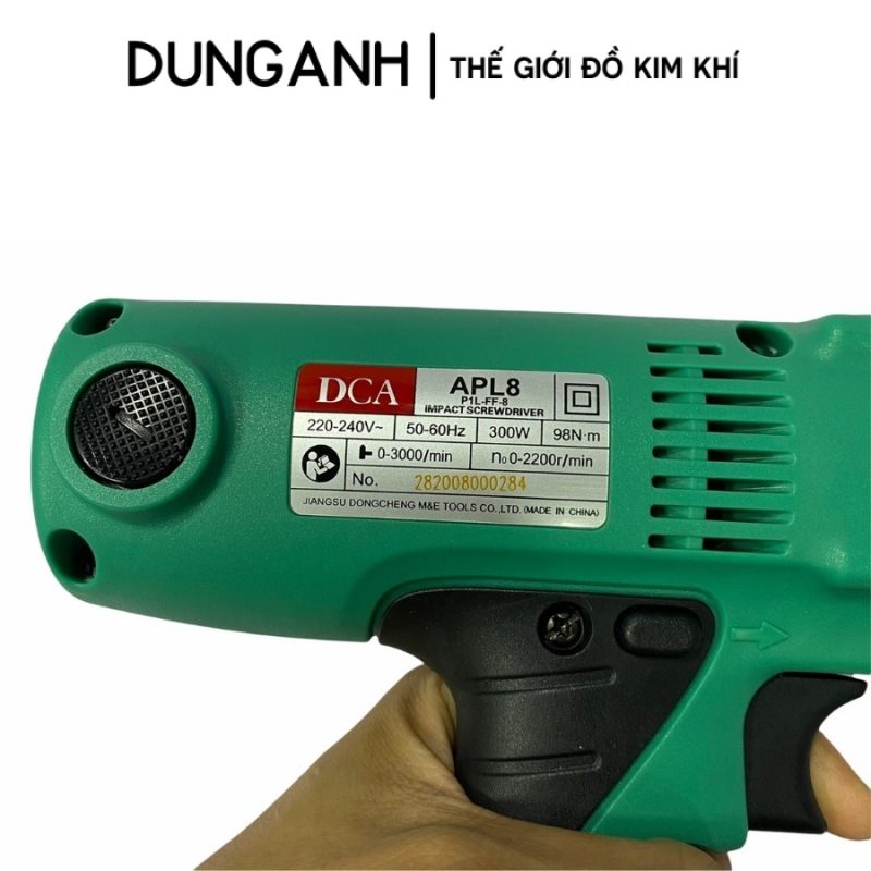 Máy bắn ốc vít DCA APL8 tặng kèm đầu bắn vít - Kim khí Dung Anh