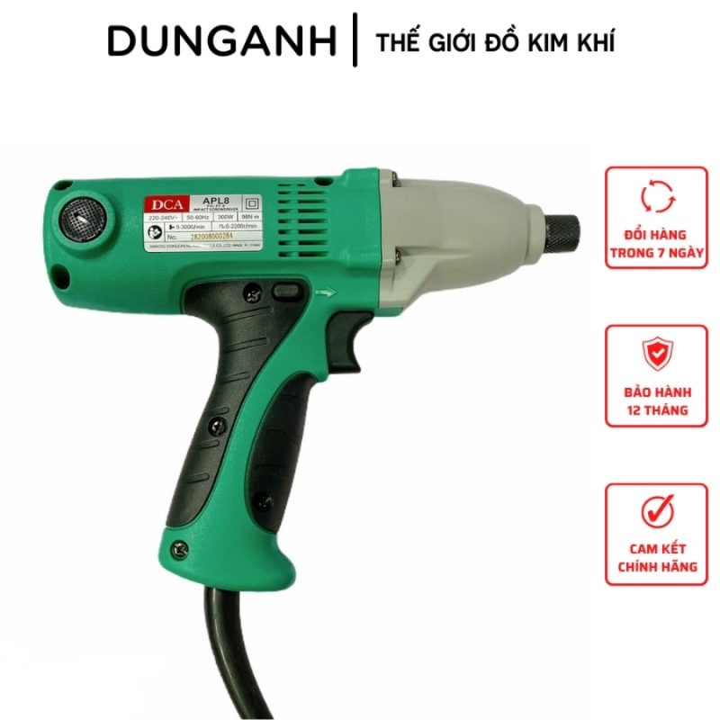 Máy bắn ốc vít DCA APL8 tặng kèm đầu bắn vít - Kim khí Dung Anh